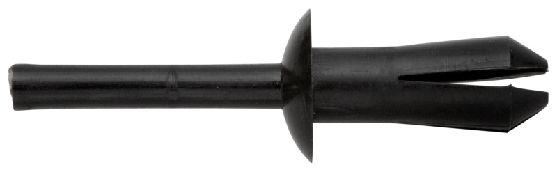 Remache de expansión de plástico RENAULT, negro, plástico, similar a la ...