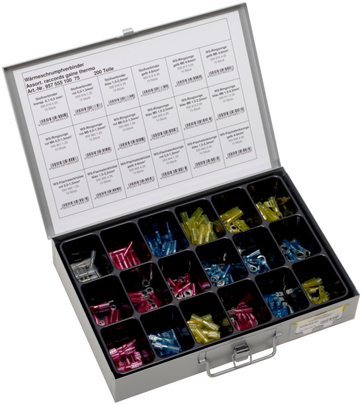 Sortiment Wärmeschrumpfverbinder | SWG Schraubenwerk Gaisbach GmbH