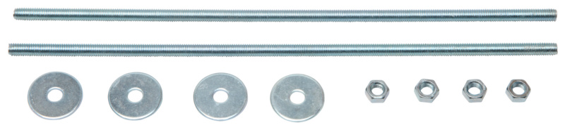 Piezas roscadas, tuercas, disco para guardabarros, M10 x 200, cincadas ...