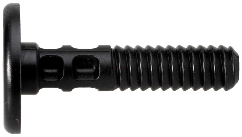 Special part rivet pin BMW, black, POM | SWG Schraubenwerk Gaisbach GmbH