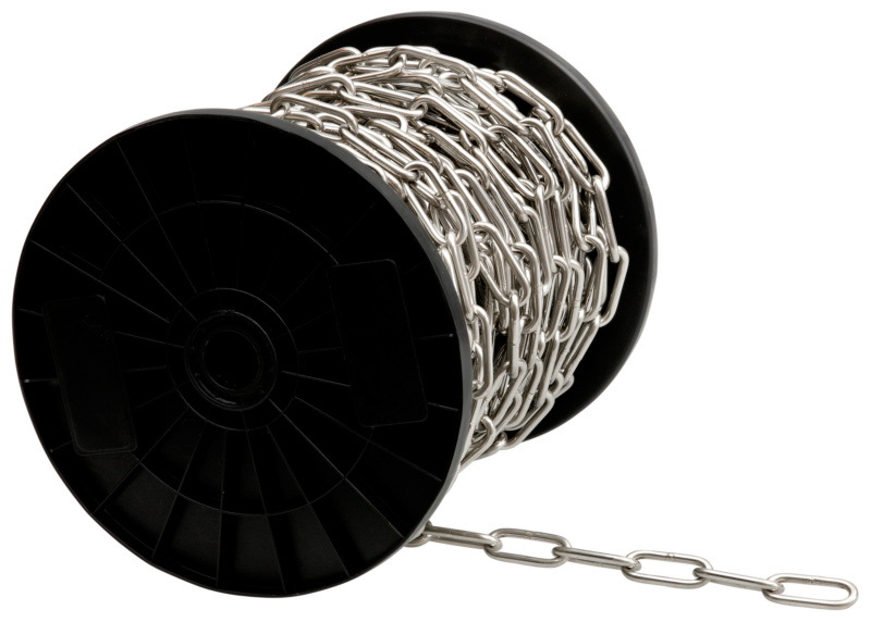 Rundstahlkette langgliedrig C 40, 4 mm, Edelstahl A2 | SWG Schraubenwerk Gaisbach GmbH