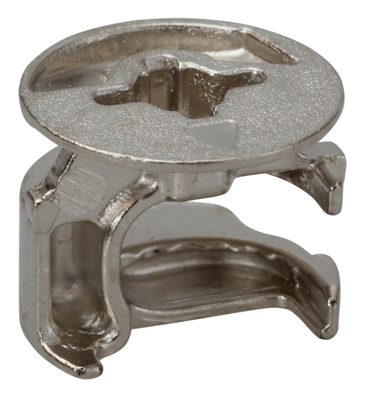 Conector excéntrico sin borde, niquelado | SWG Schraubenwerk Gaisbach GmbH